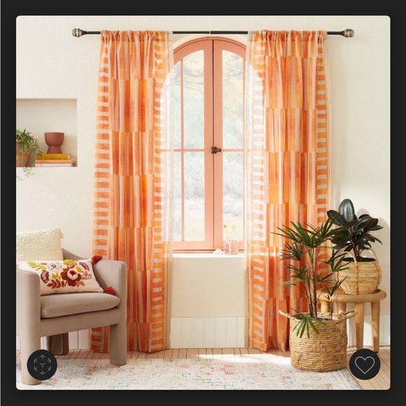 Opalhouse | Accents | Nwt Opalhouse Pc 54x84 Sheer Ophelia Printed ...